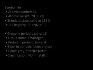 Periodic table of the elements | PPTX
