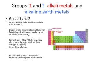 Periodic table ppt ml | PPT