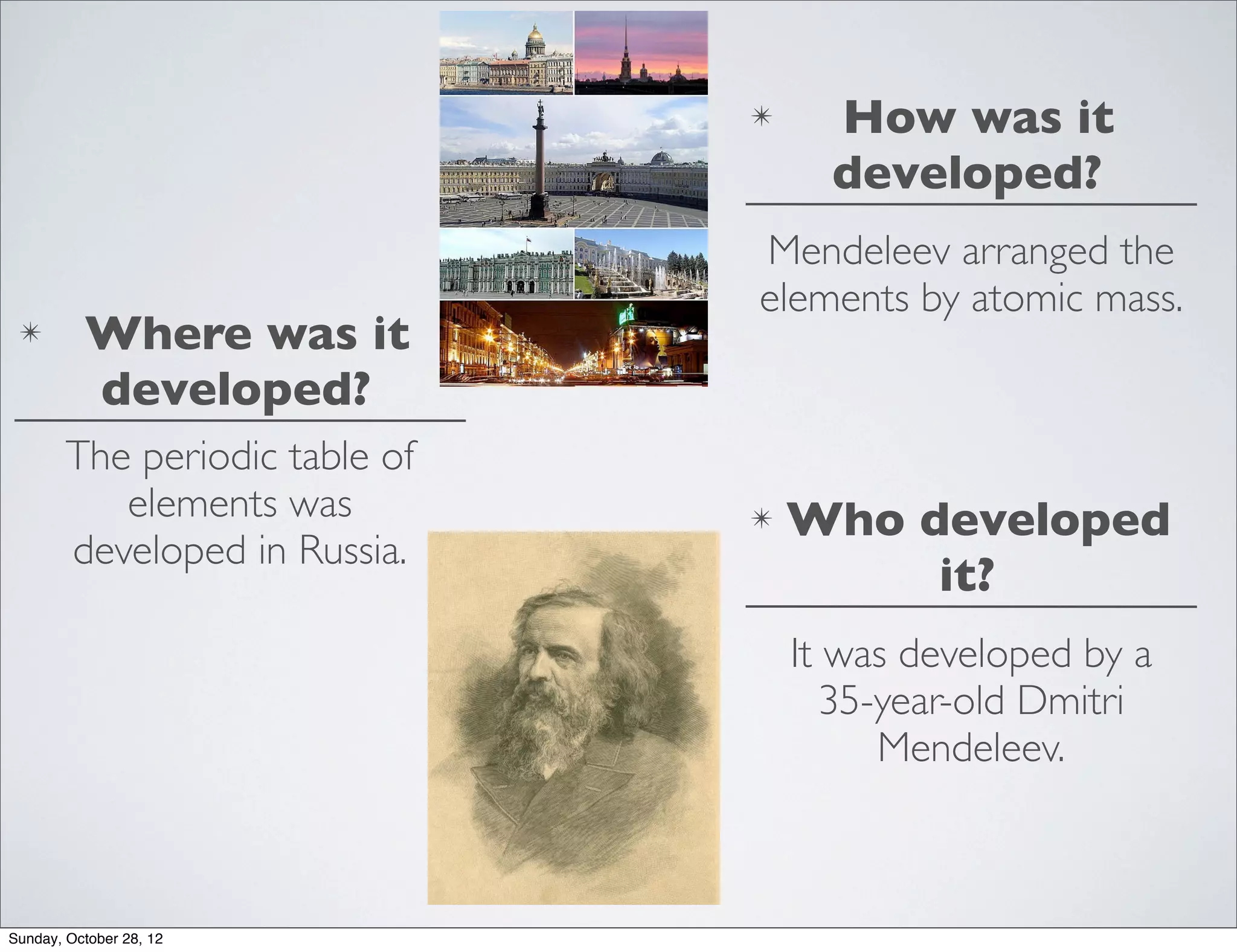 Periodic Table Project | PPT