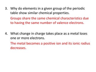 Periodic table quiz 1 and 2 | PPTX