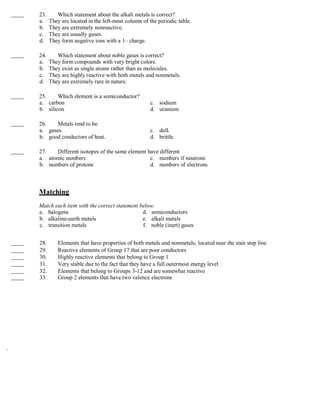 periodic table quiz 2 PART A B C.pdf