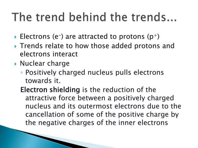Periodic trends | PPTX