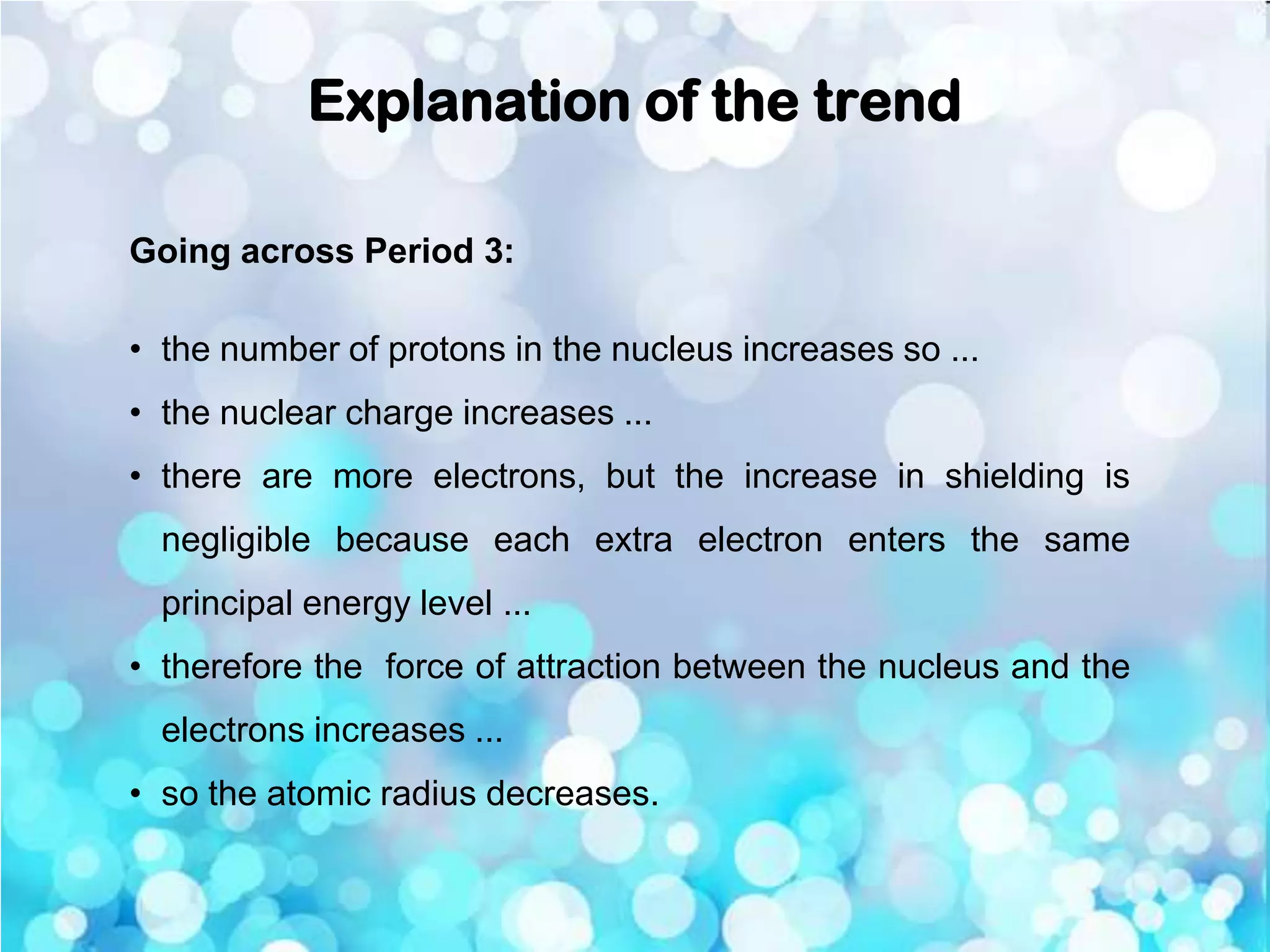 Periodic trends | PPT
