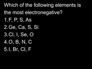 Periodic trends | PPTX