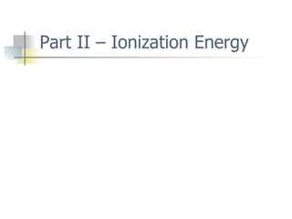 Periodic trends | PPT