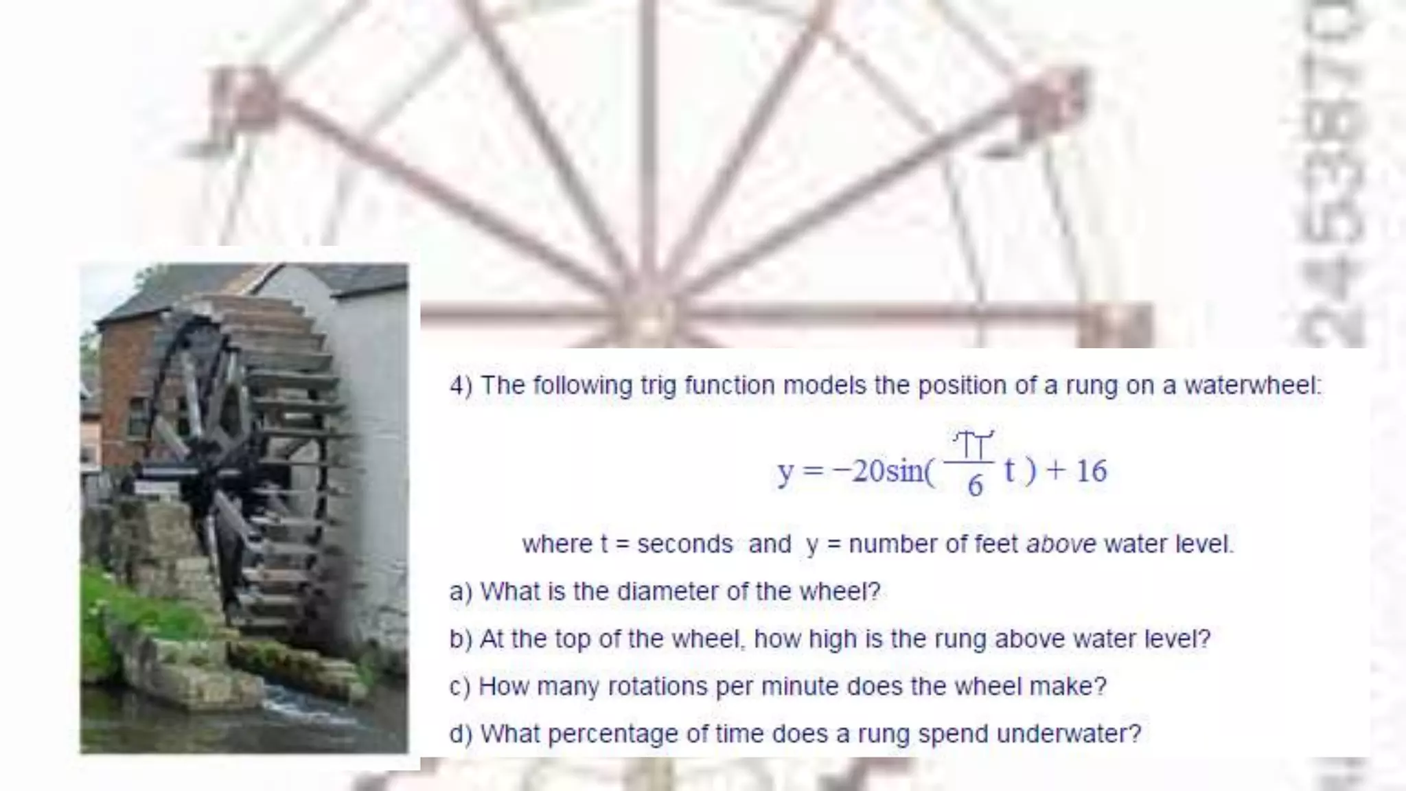 Periodic trig function models | PPTX