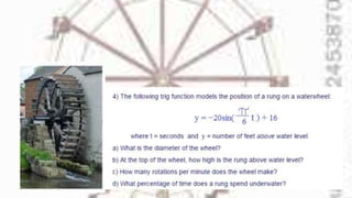 Periodic trig function models | PPTX