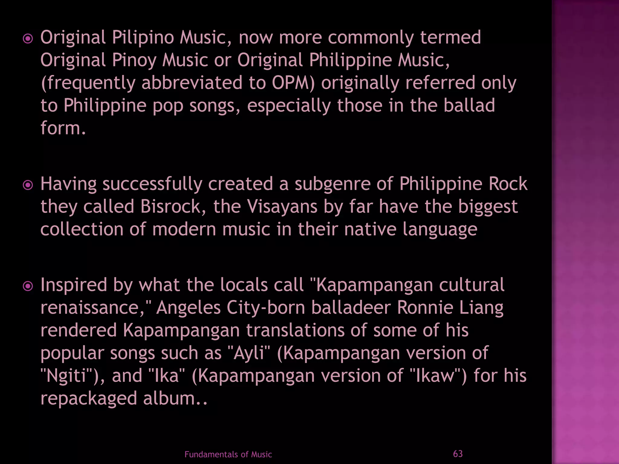 Period in history of philippine music | PPTX