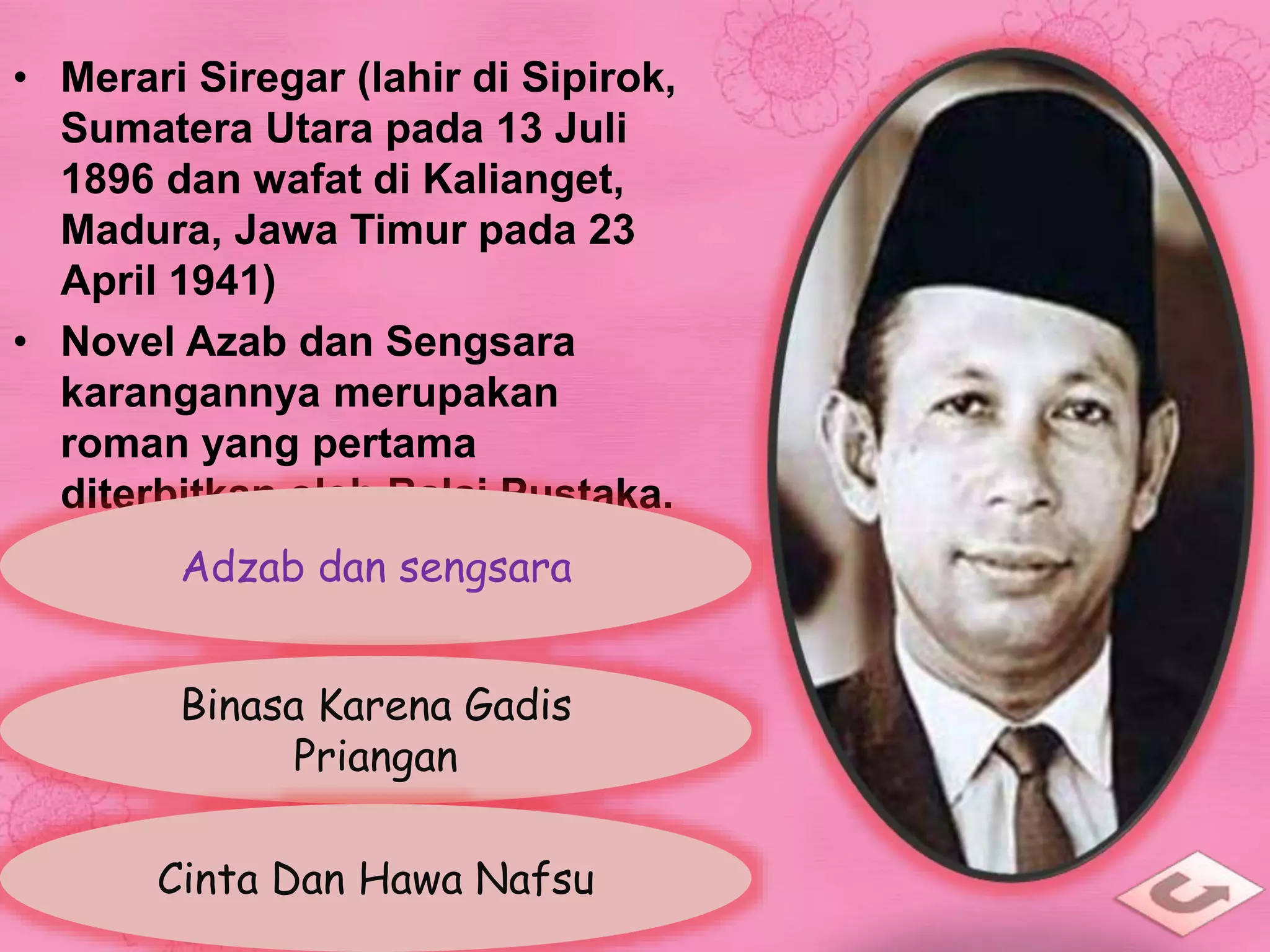 Periodisasi sastra angkatan balai pustaka | PPTX