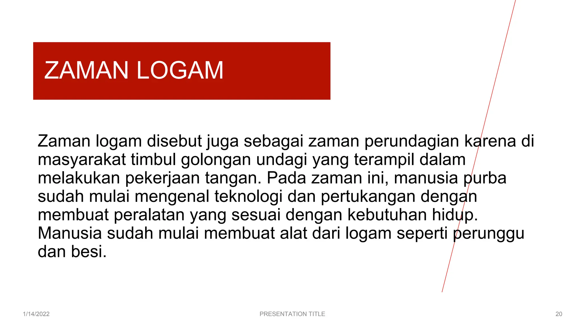 Periodisasi Zaman Praaksara Berdasarkan Arkeologi - Idsejarah.net.pptx