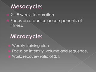 Periodisation power point 2 | PPTX
