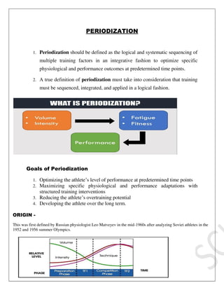 PERIODIZATION unit. all about sports for training. | PDF