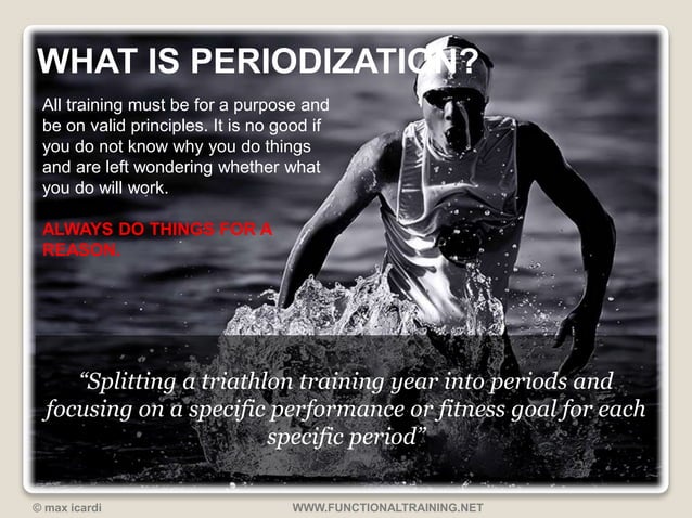 TRIATHLON - Periodization in Functional Training | PPT