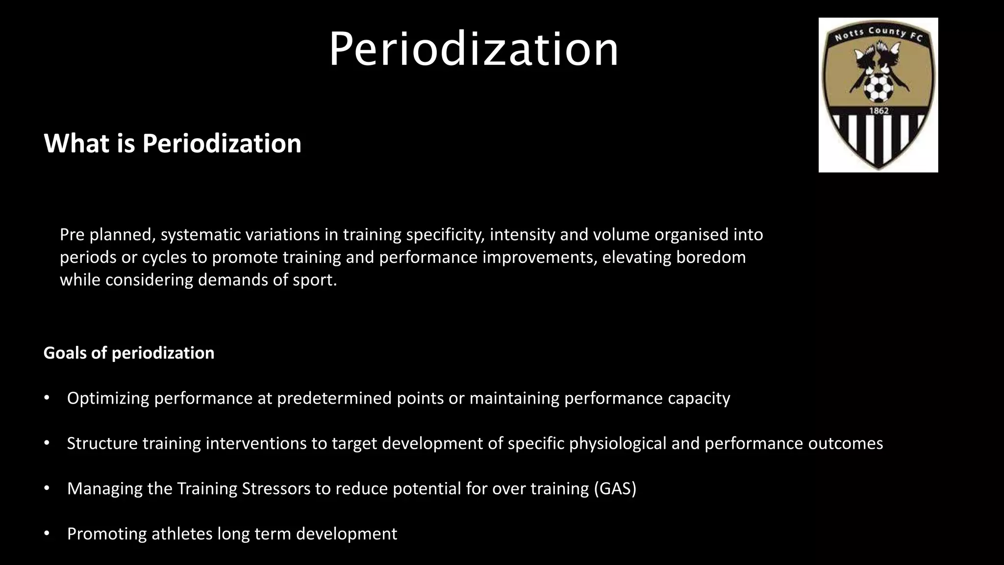 Periodisation Explained | PPTX
