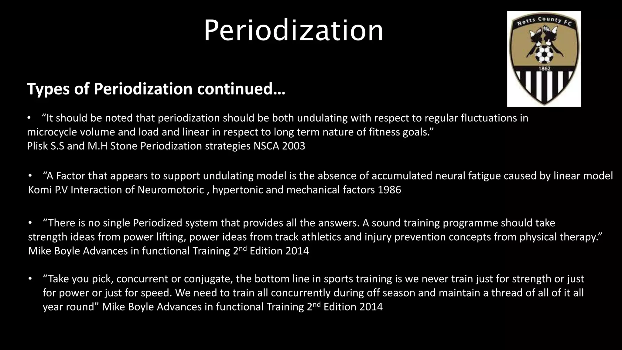 Periodisation Explained | PPTX