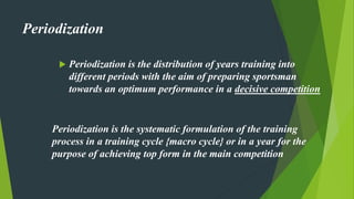 PERIODIZATION ppt.pptx | Cycling | Sports