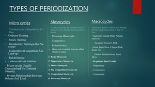 Periodization | PPTX