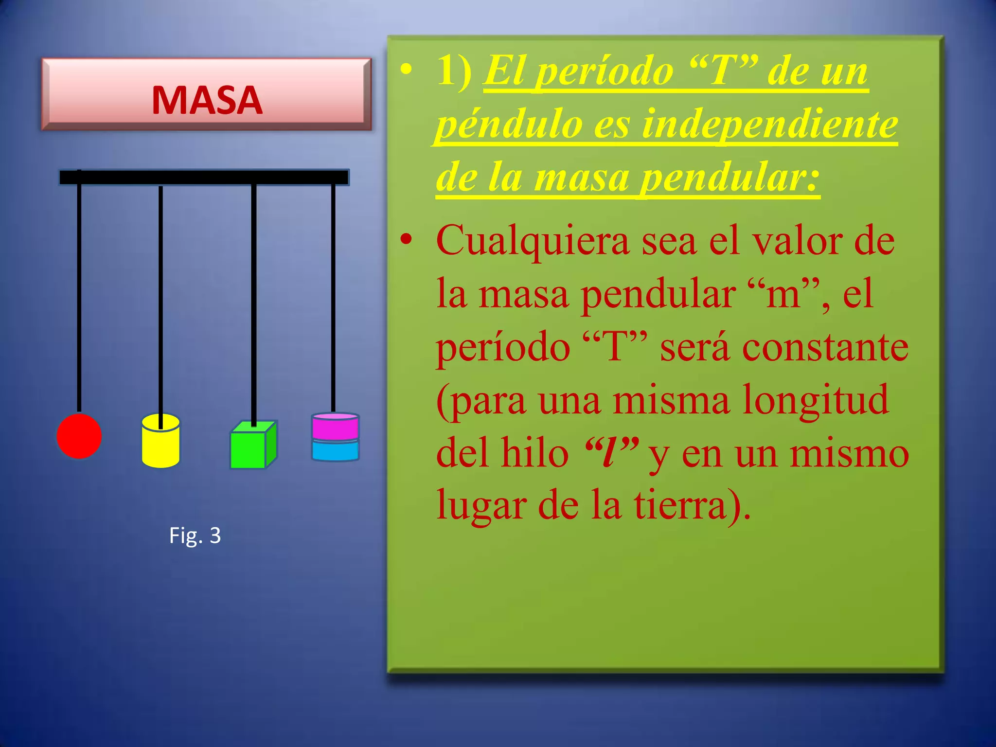 Periodo del pendulo simple | PPTX