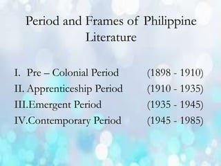 Period of Emergence Game | PPTX