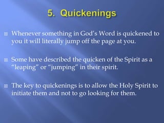 Period of Spiritual Instrucion How to be Lead by the Spirit | PPT