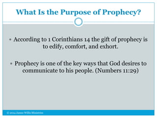 Period of spiritual instruction realms of the prophetic | PPT