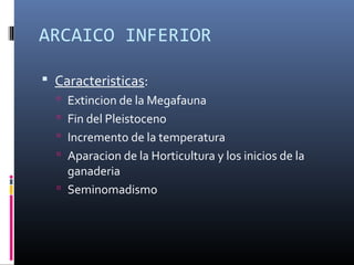 Periodo litico | PPT