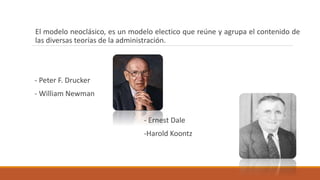 Periodo neoclásico de la Administración | PPTX