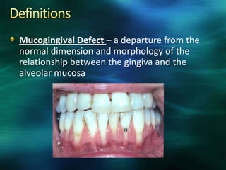 Periodontal plastic surgery | PPT