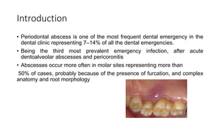 Periodontal abcess in dentistry concise view.pptx