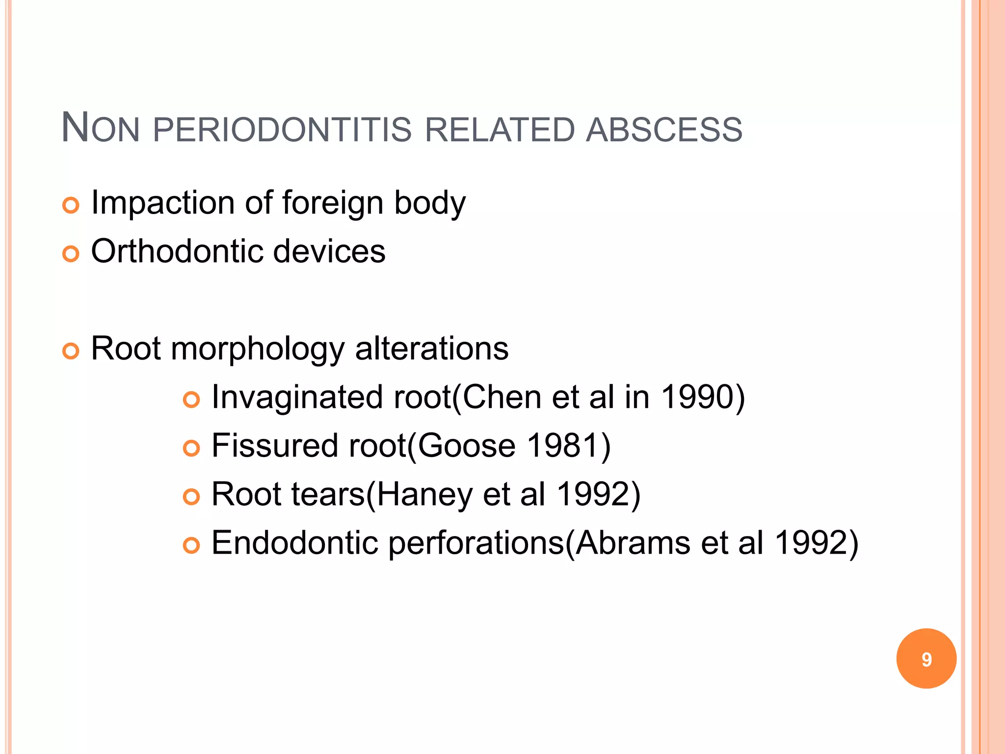 Periodontal abscess | PPTX