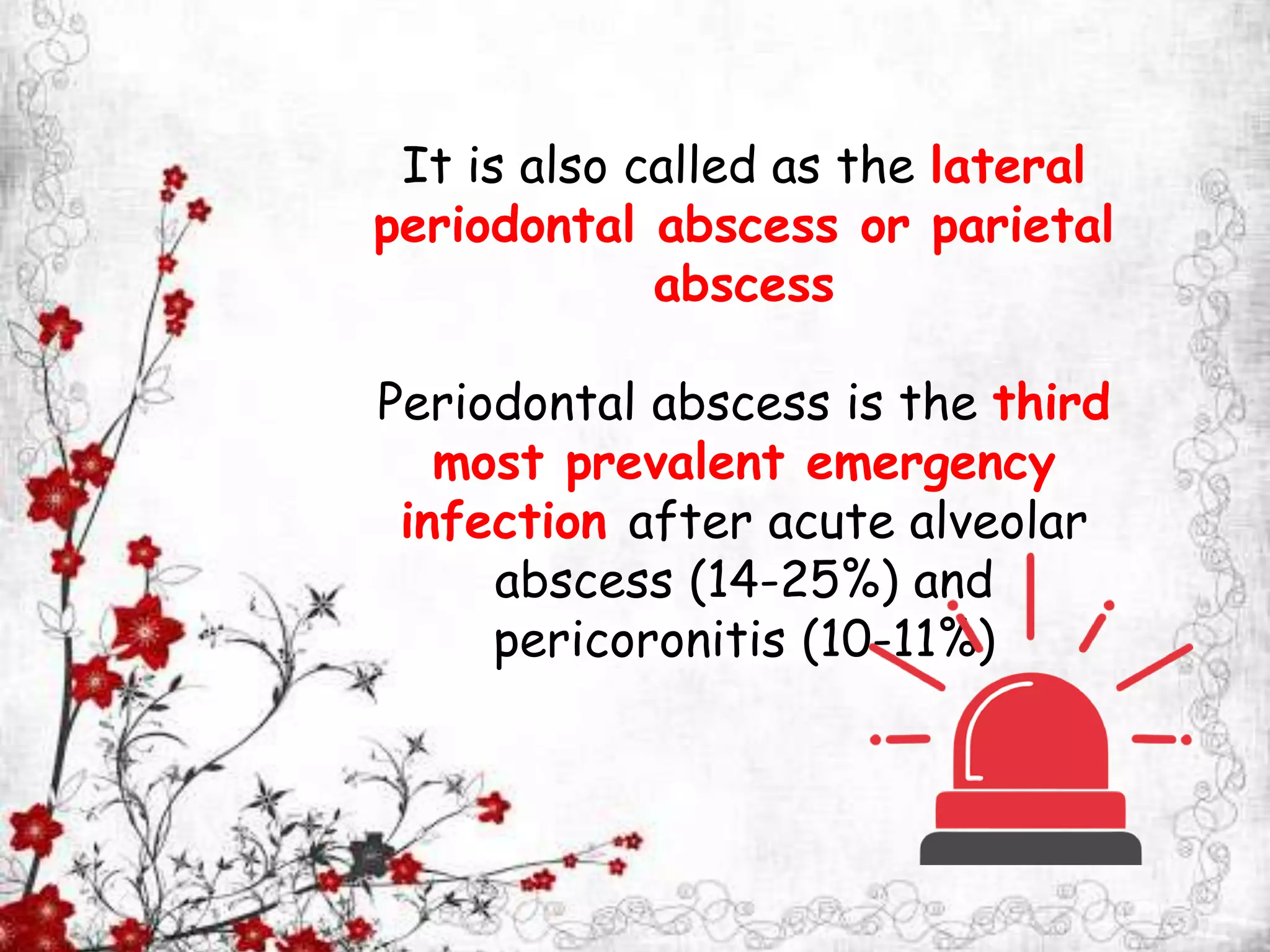 Periodontal abscess | PPTX