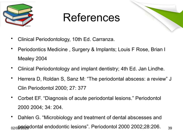 periodontal abscess etiology pathogenesis | PPT