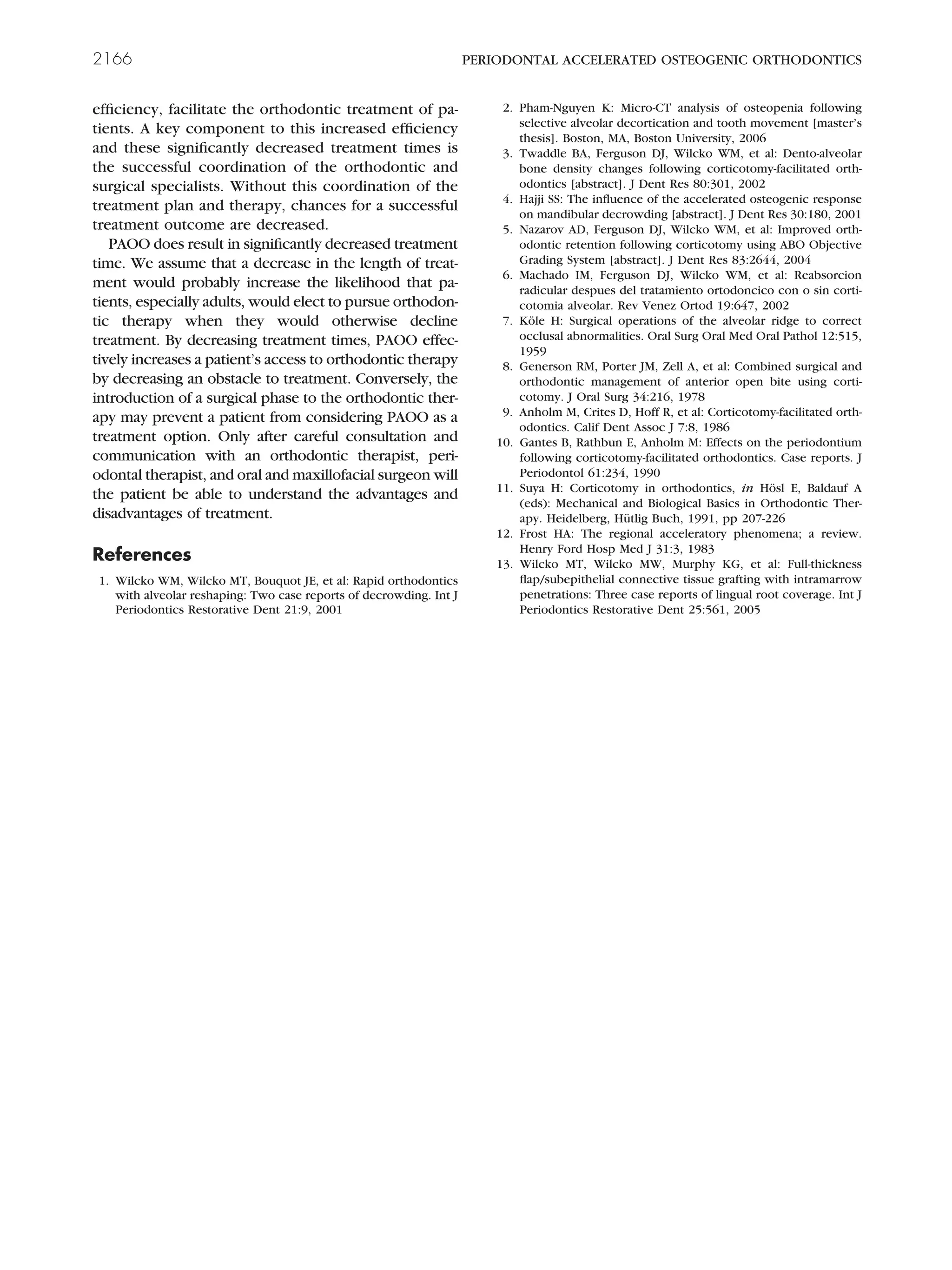 Periodontal Accelerated Osteogenic Orthodontics | PDF