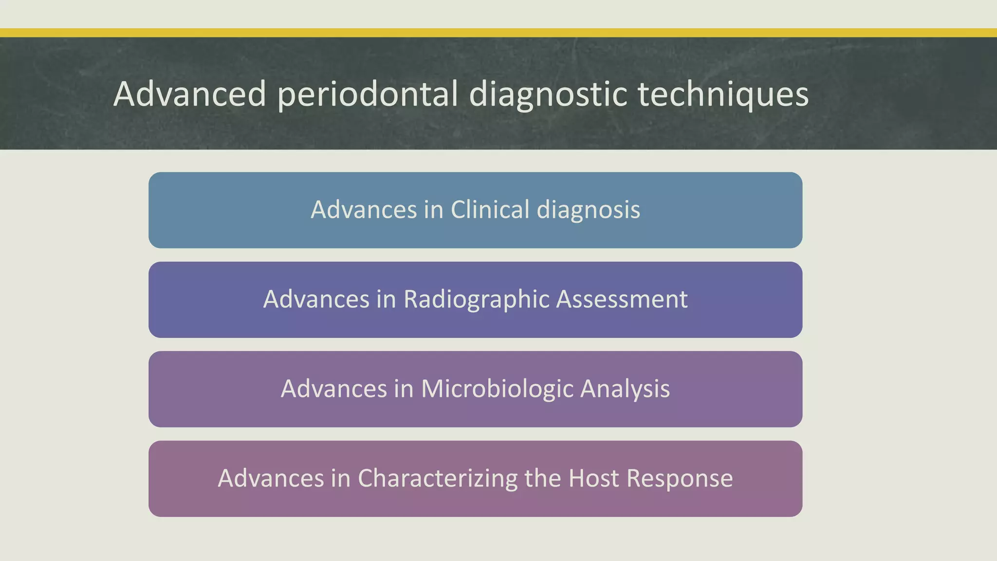 Advanced Periodontal diagnostic aids | PPTX