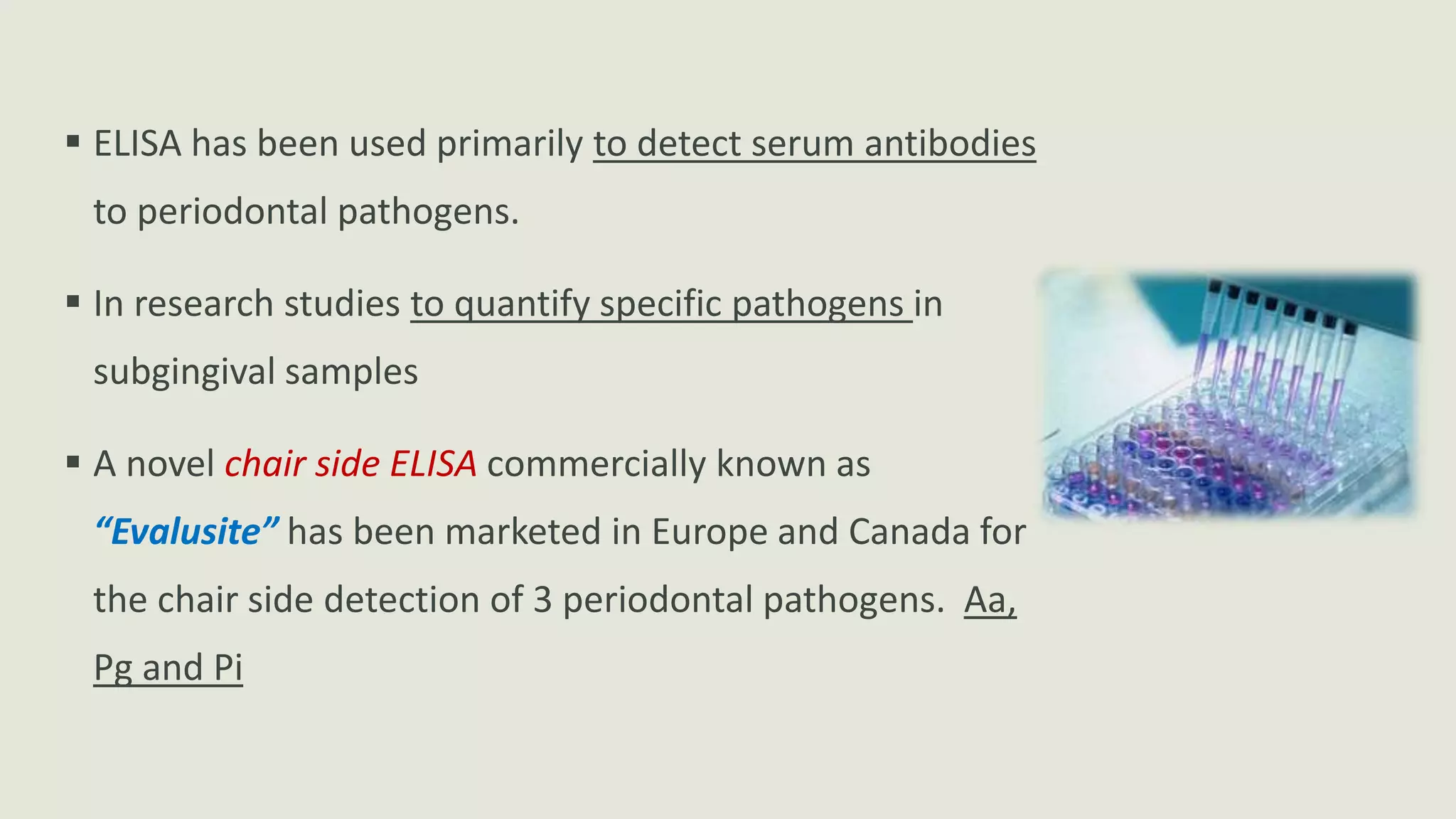Advanced Periodontal diagnostic aids | PPTX