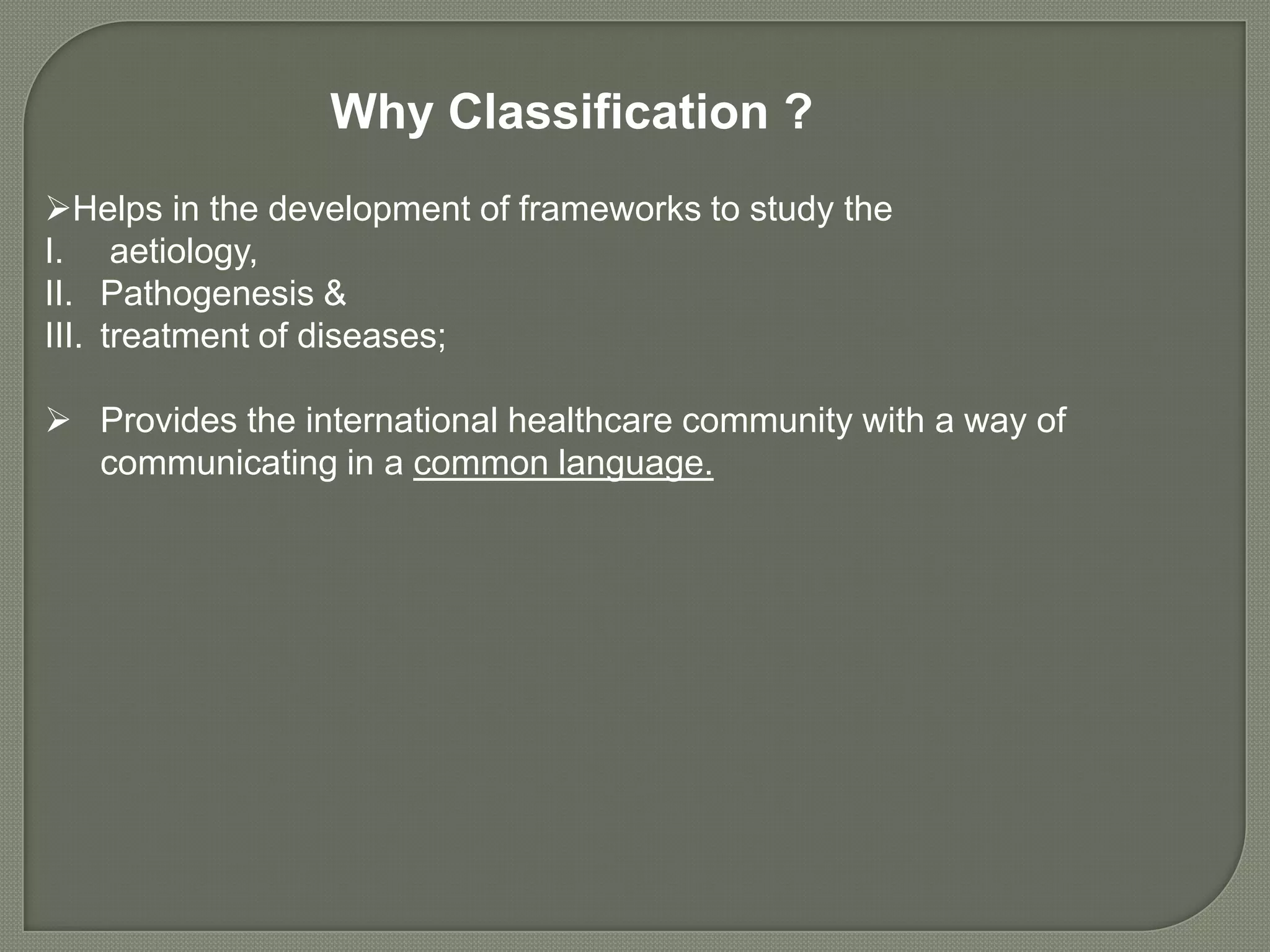 Periodontal Diesase Classification (presentation) | PPTX