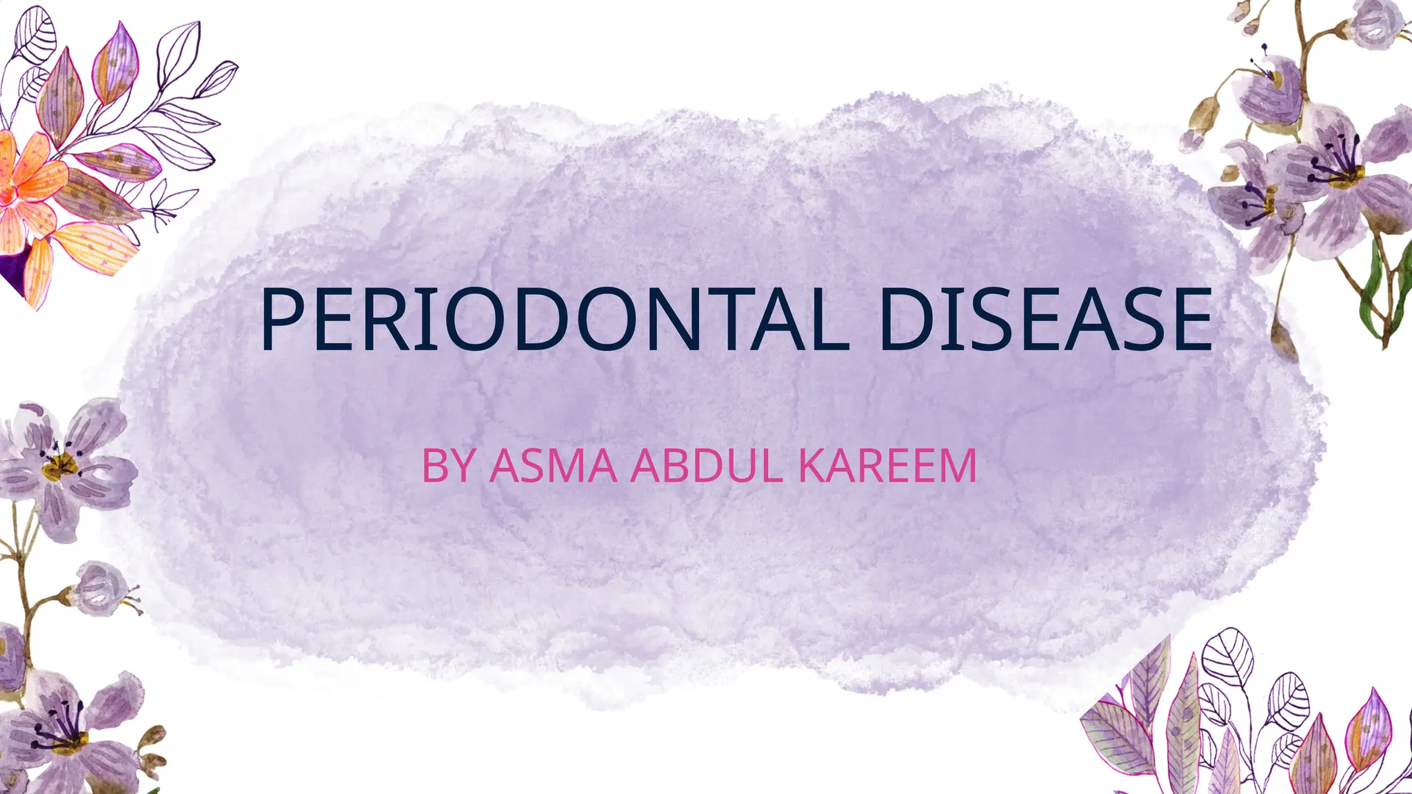 periodontal disease.ppt periodontal pocket | PPTX