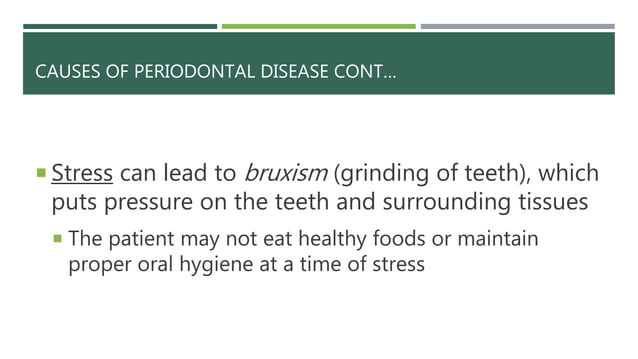 Periodontal Disease PowerPoint | PPTX