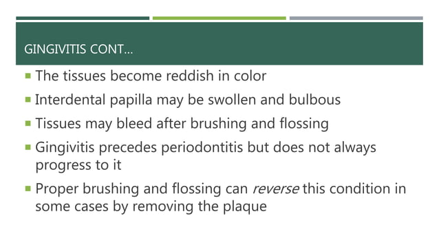 Periodontal Disease PowerPoint | PPTX