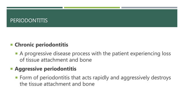 Periodontal Disease PowerPoint | PPTX