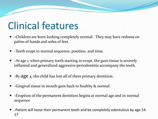 Periodontal diseases in children | PPTX