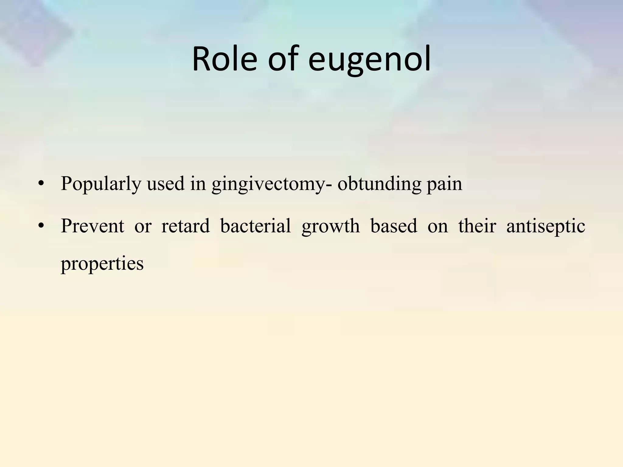 Periodontal dressing | PPTX