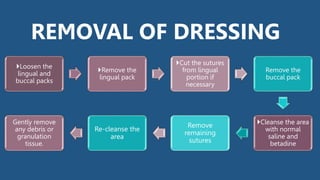 PERIODONTAL DRESSING perio pack - JC.pptx | Oral care | Personal Care