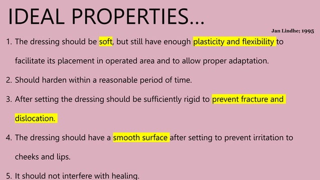 PERIODONTAL DRESSING perio pack - JC.pptx | Oral care | Personal Care