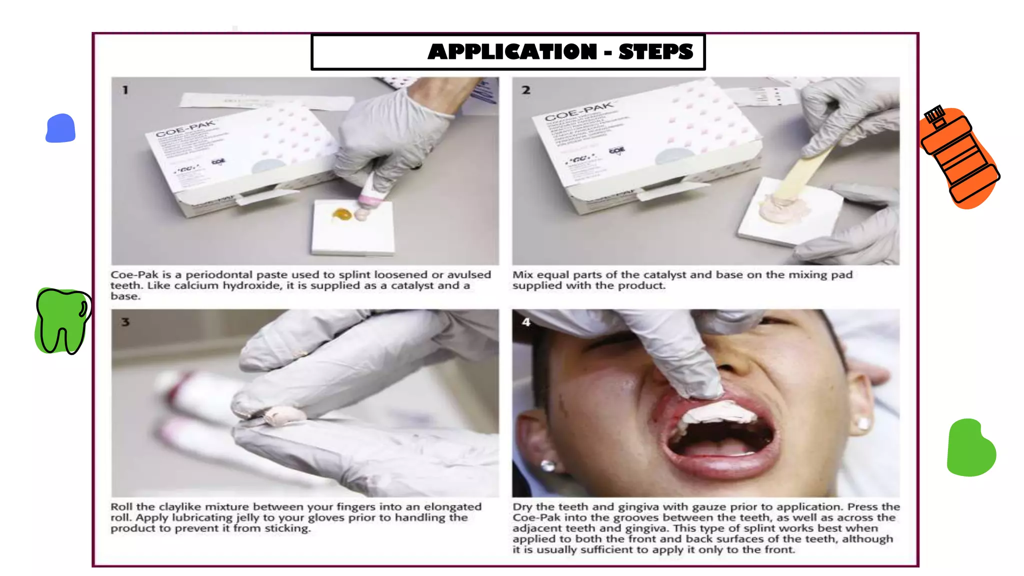Periodontal dressing ppt | PPTX