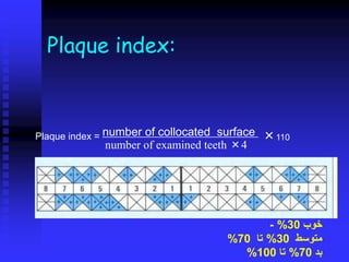 Periodontal examination ,chart. ppt | PDF