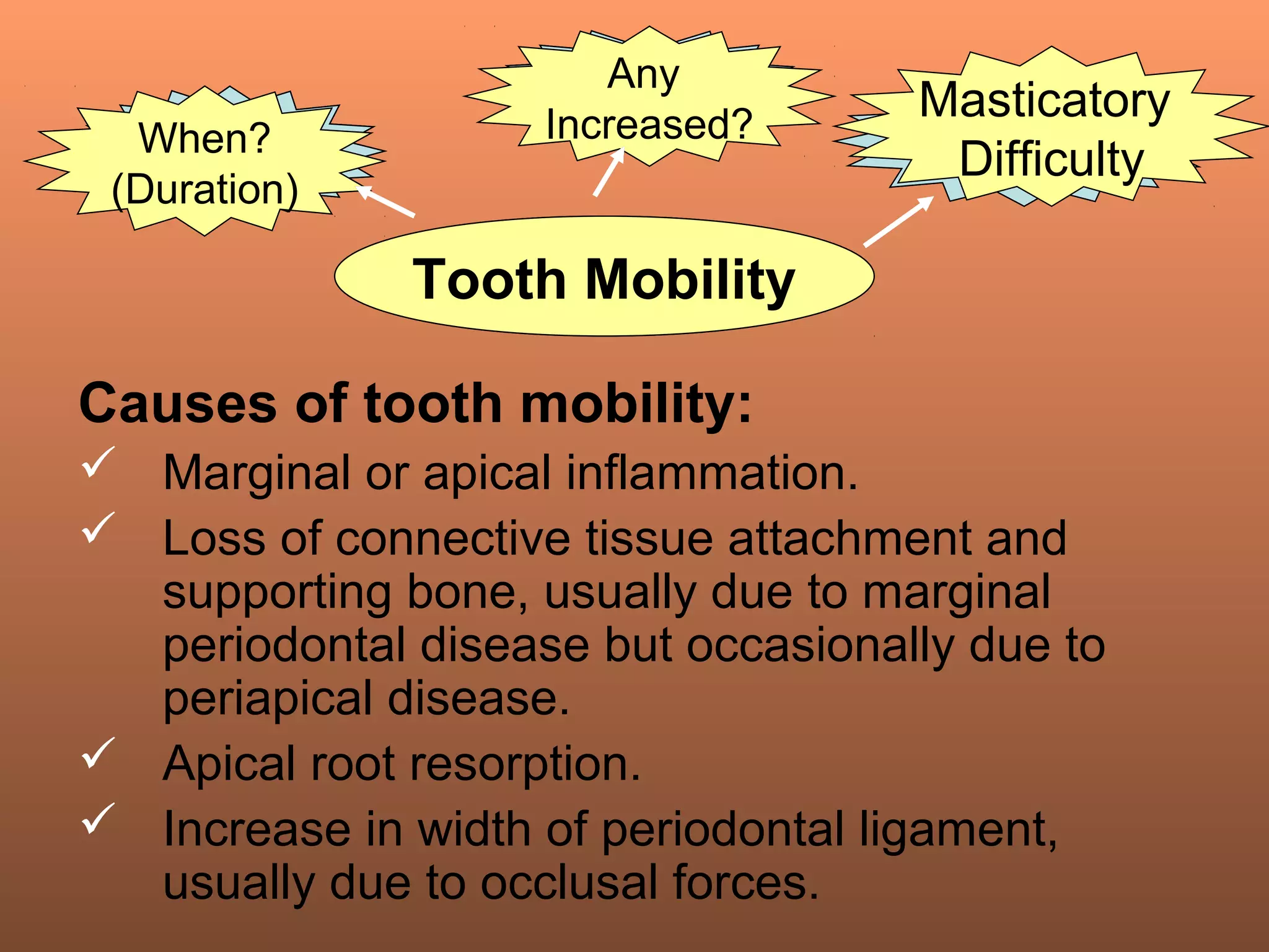Periodontal examintation,diagnosis and prognosis | PPT