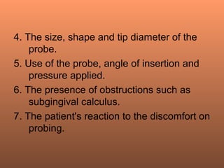 Periodontal examintation,diagnosis and prognosis | PPT