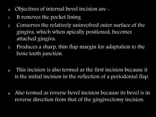 The Periodontal flap | PPTX