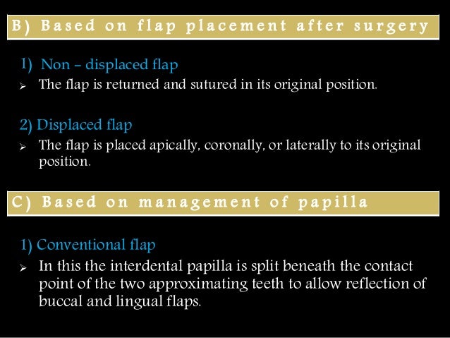 The Periodontal flap